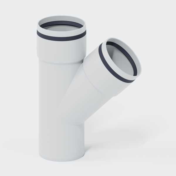 Polo-Kal 3S Abzweig 45° Grad